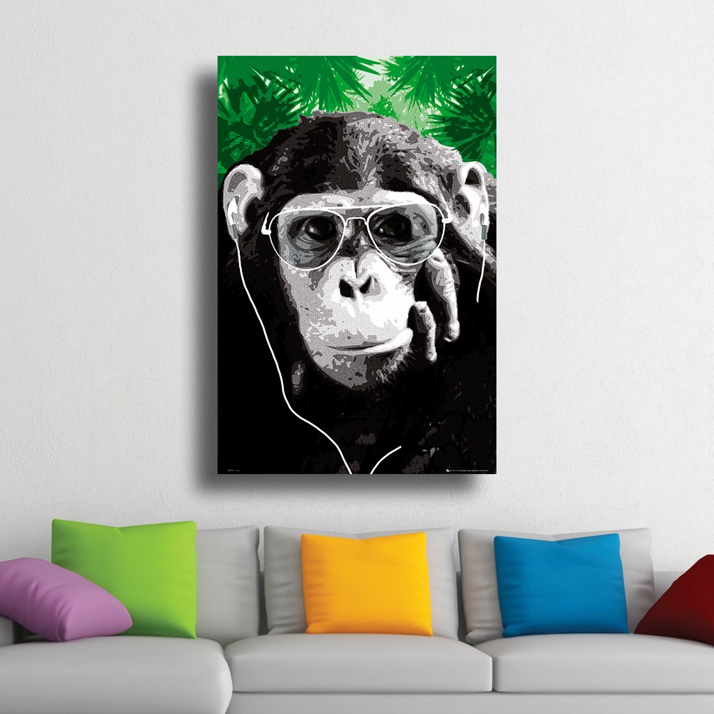 Monkey – Shades – Kraken Posters